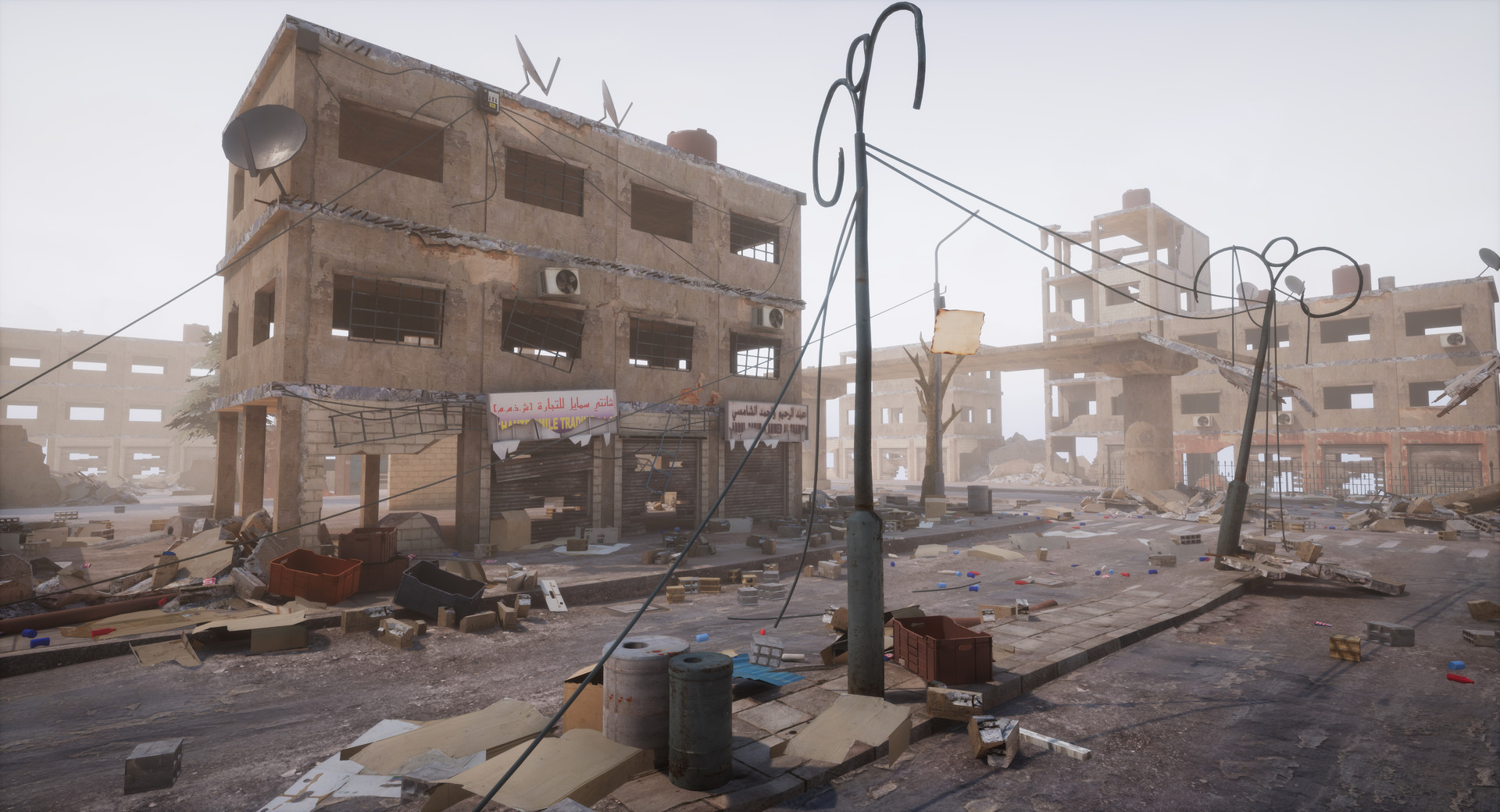 RATHAN KUMAR - Destroyed City-Unreal