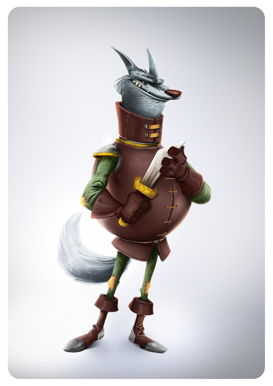 ArtStation - Wolf Medieval