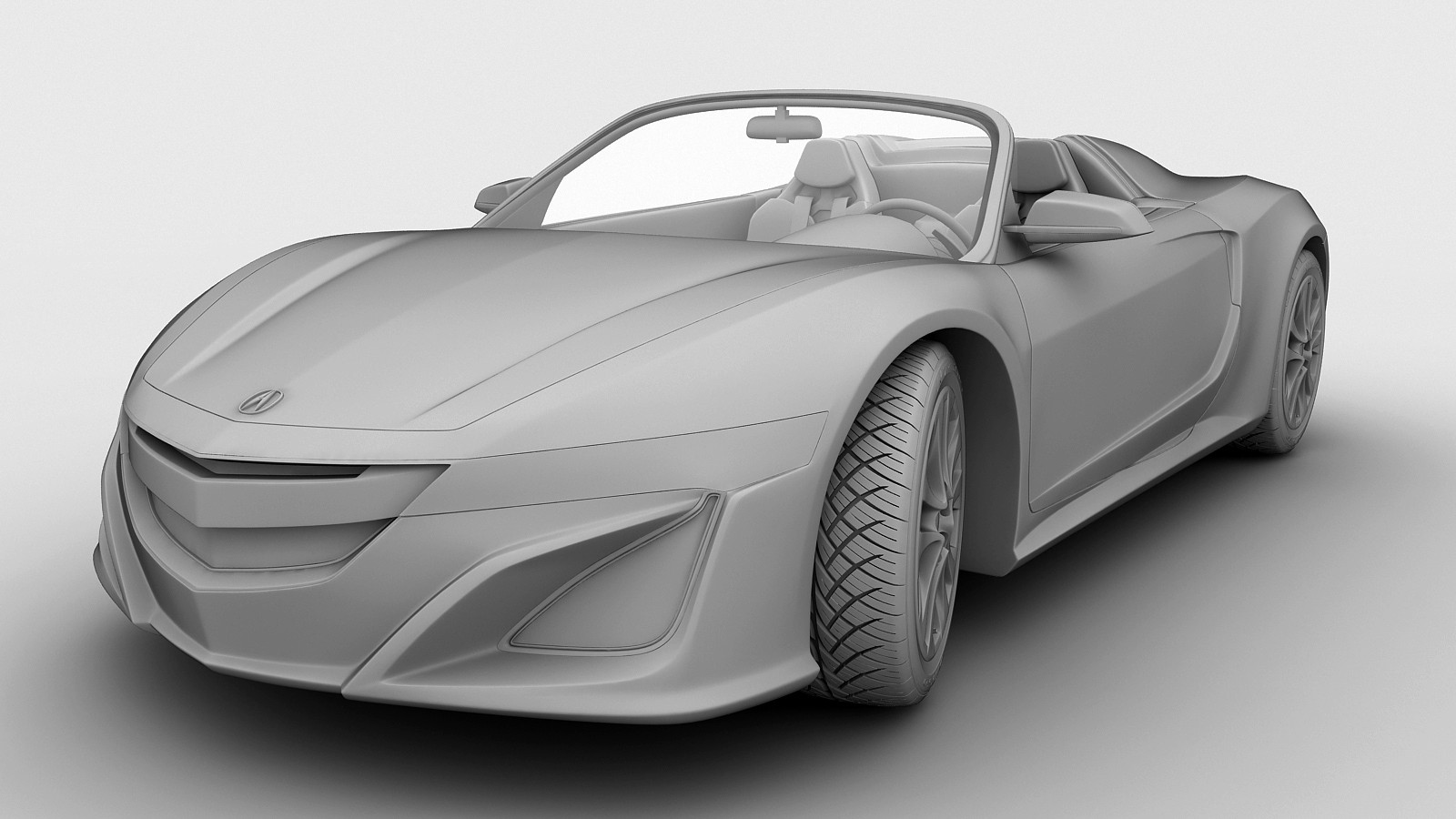 ArtStation - acura supercar 2013