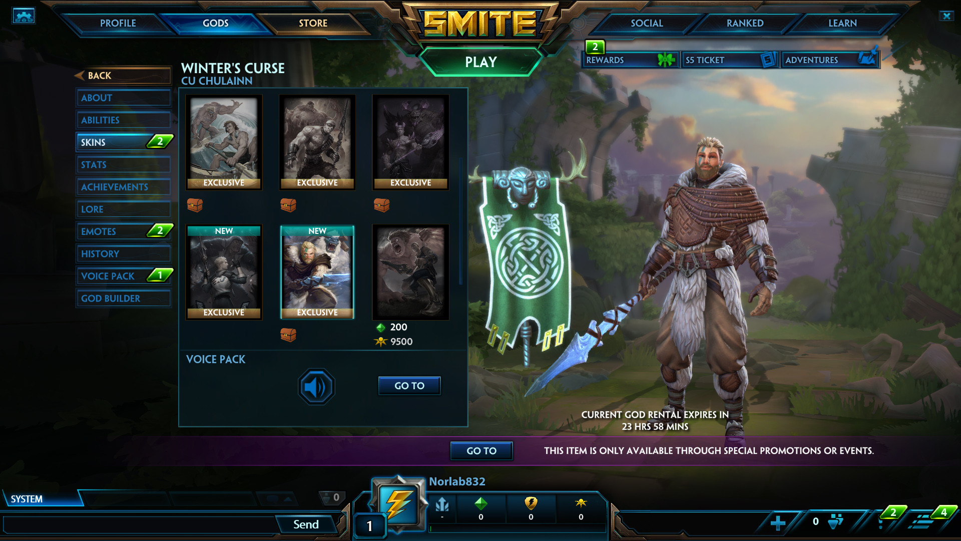 Brian Poche - Winter's Curse Cu Chulainn