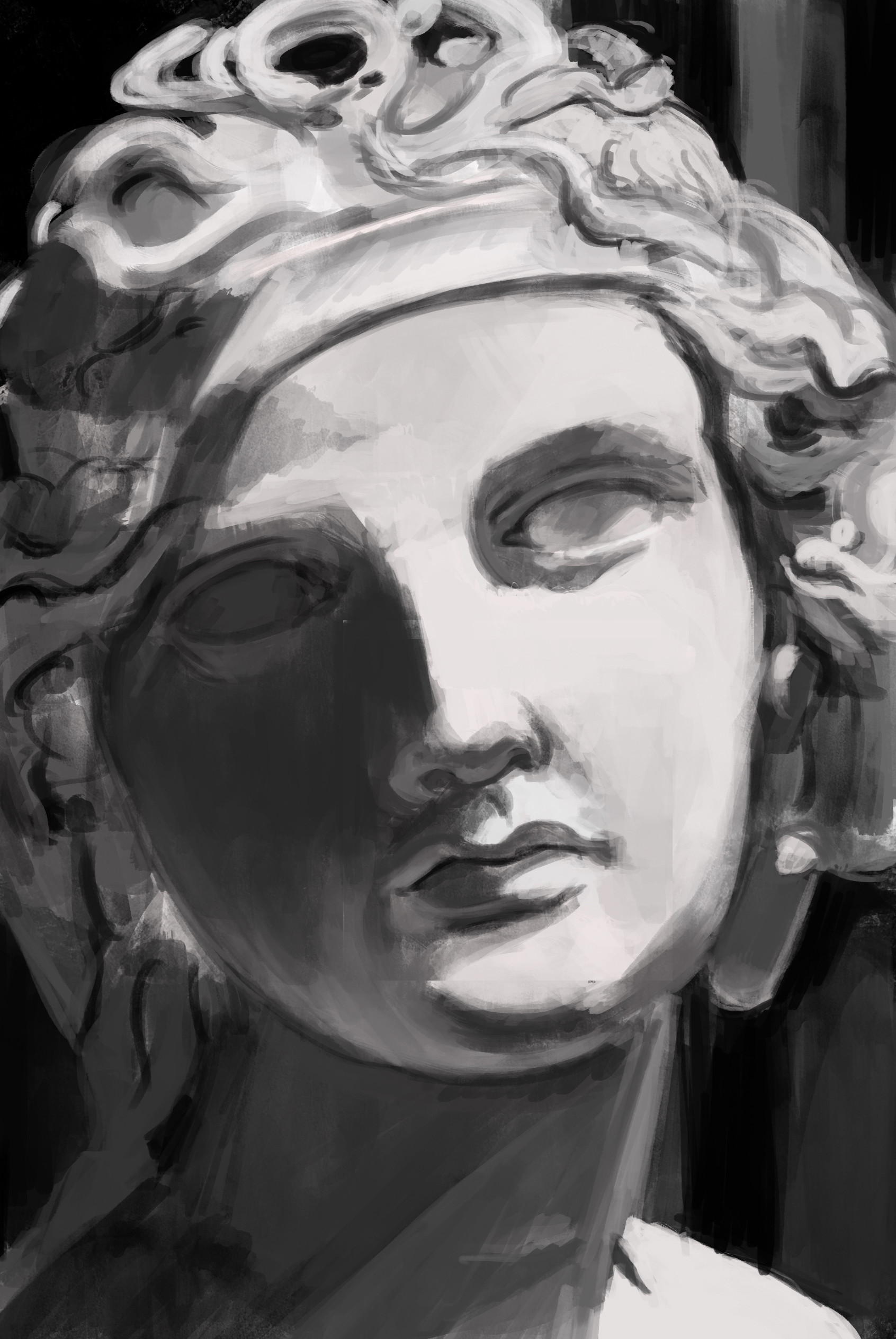 ArtStation - Medusa, Harriet Hosma