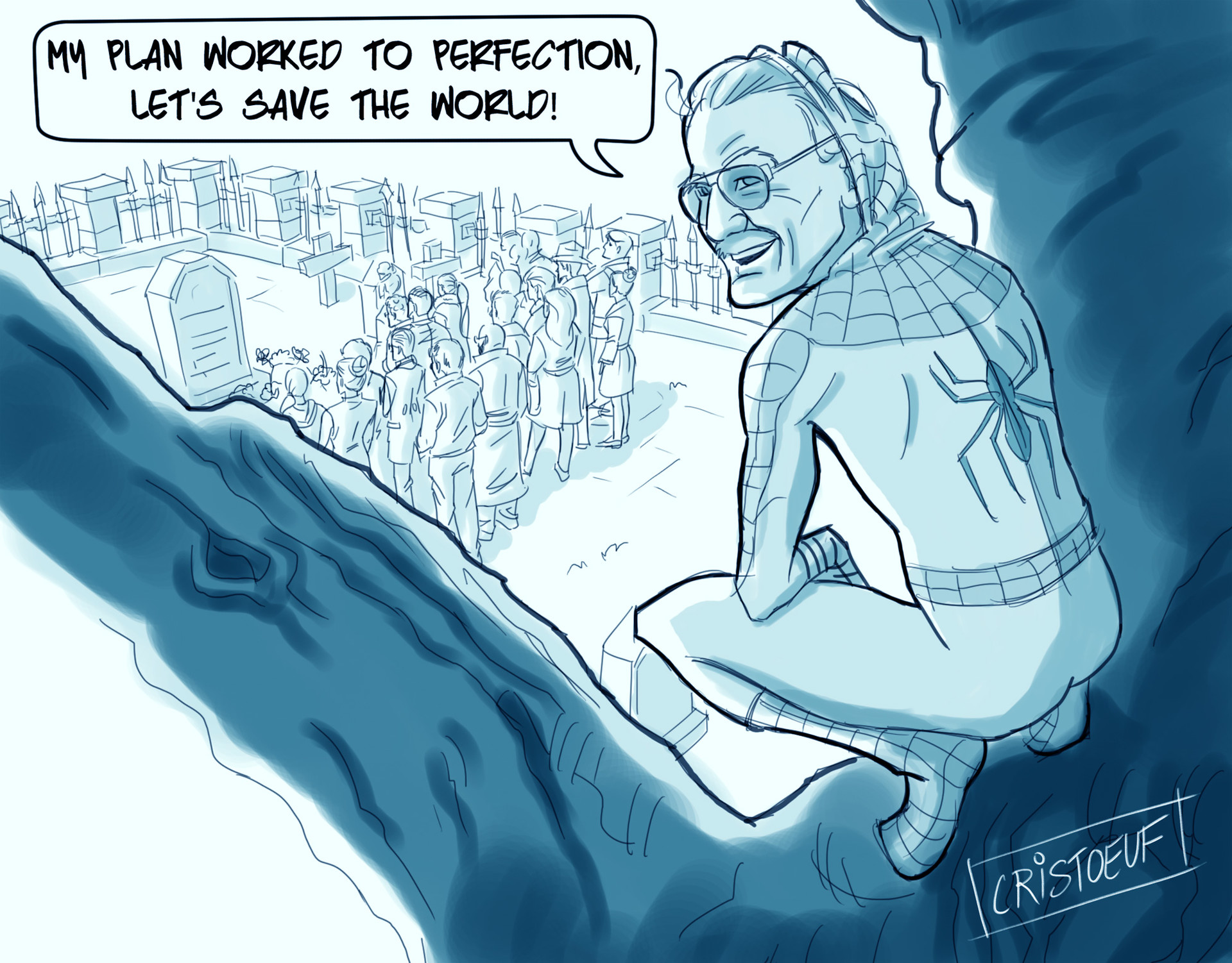 ArtStation - Stan Lee