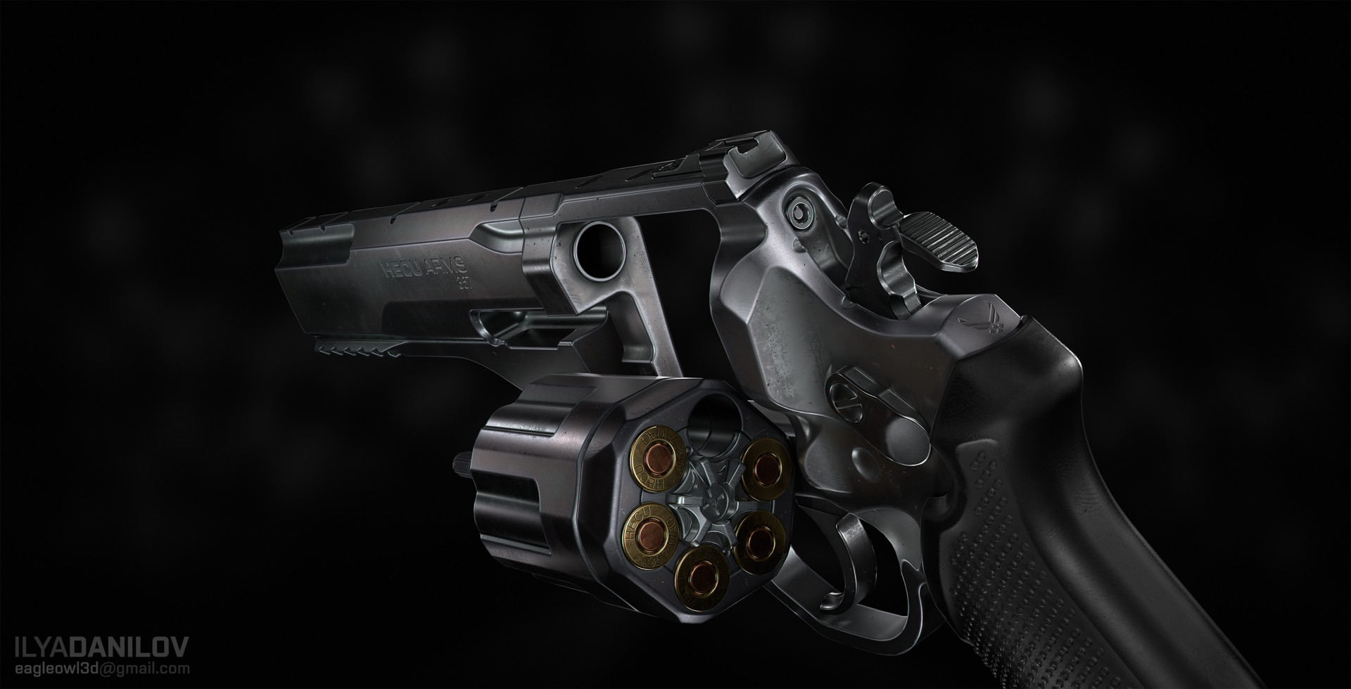 Ilya Danilov - The Python Revolver (Half-Life Remastering challenge)