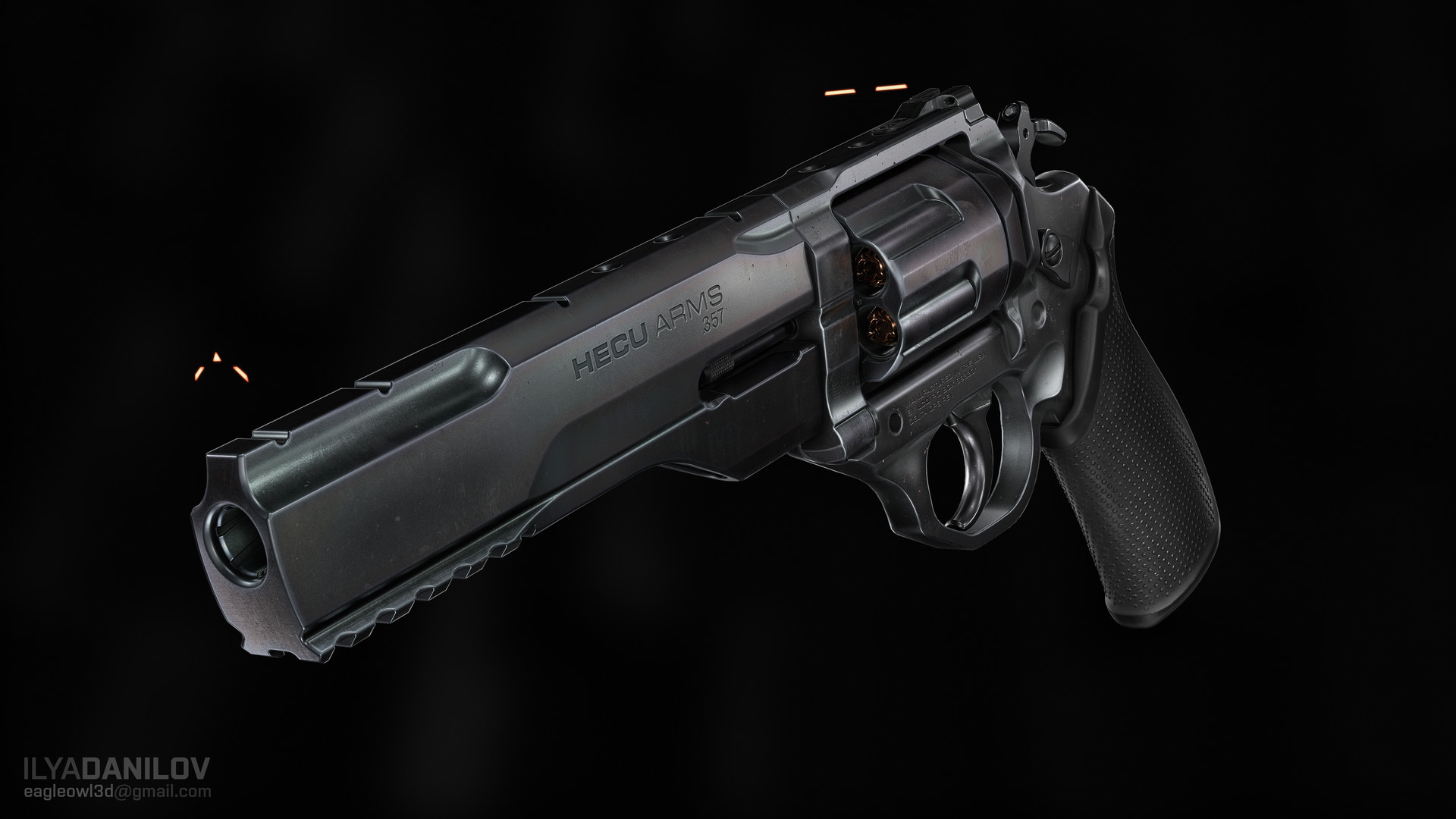 Ilya Danilov - The Python Revolver (Half-Life Remastering challenge)