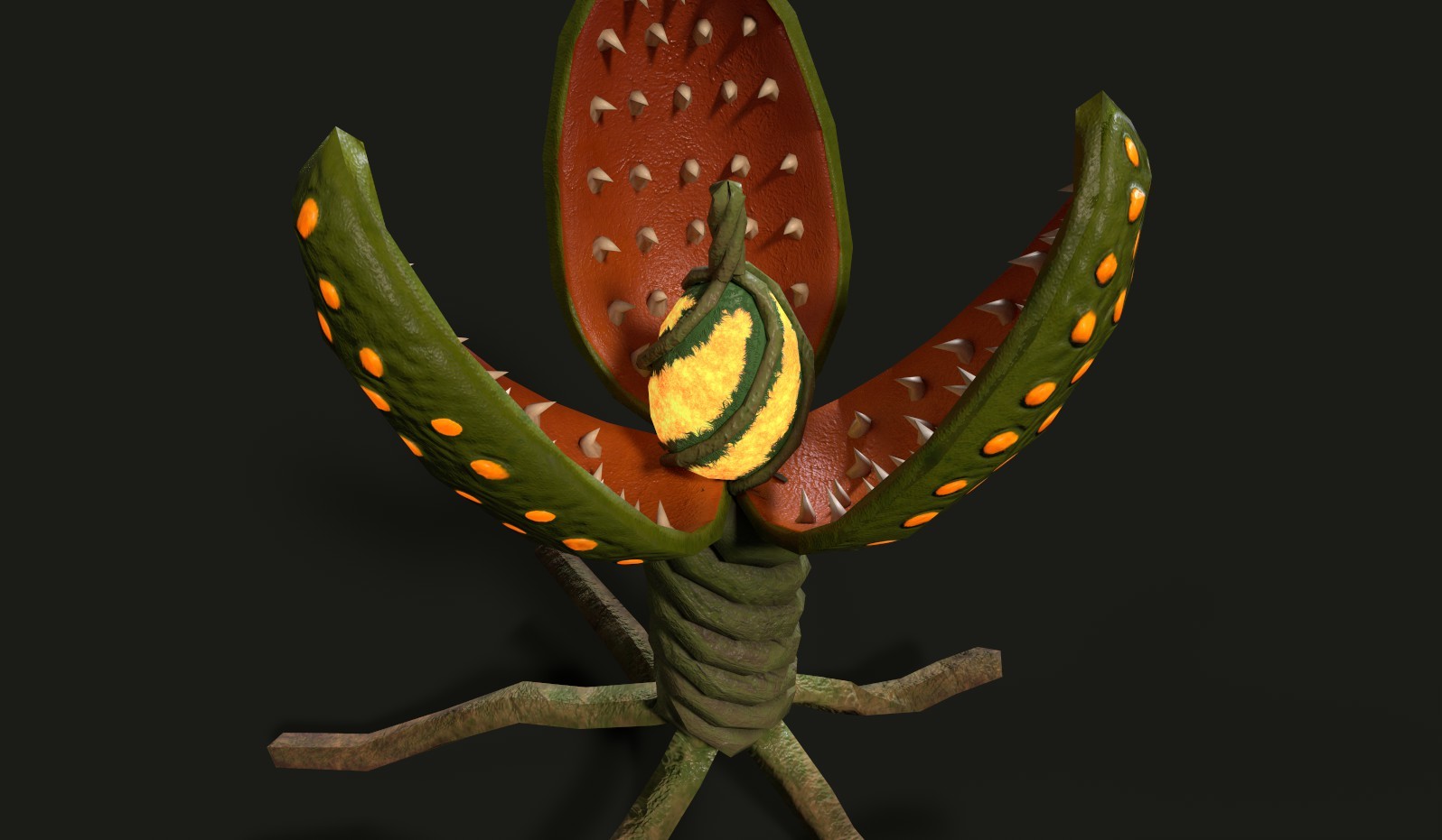 Juan Pajero - Alien carnivorous plant