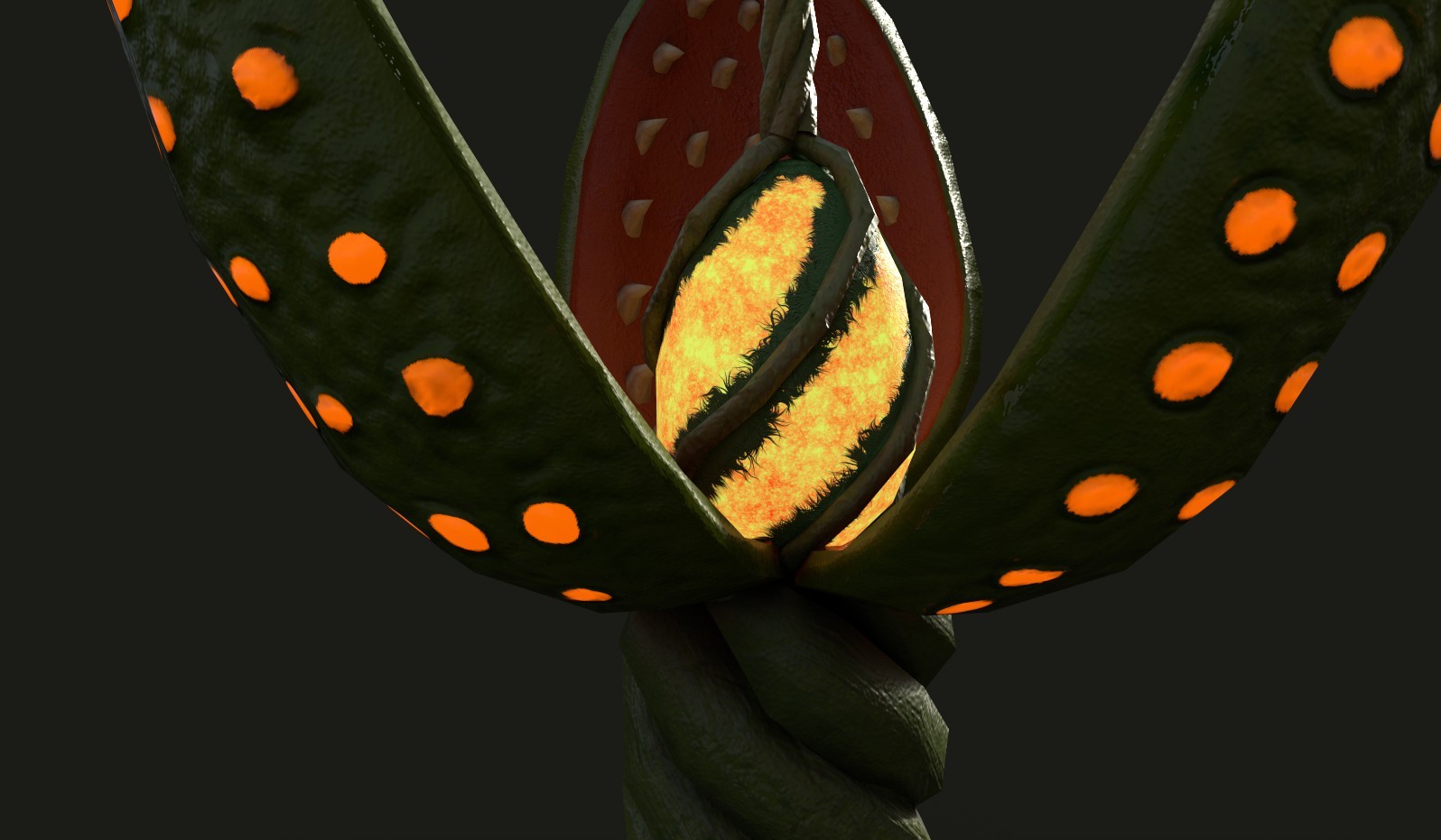 Juan Pajero - Alien carnivorous plant