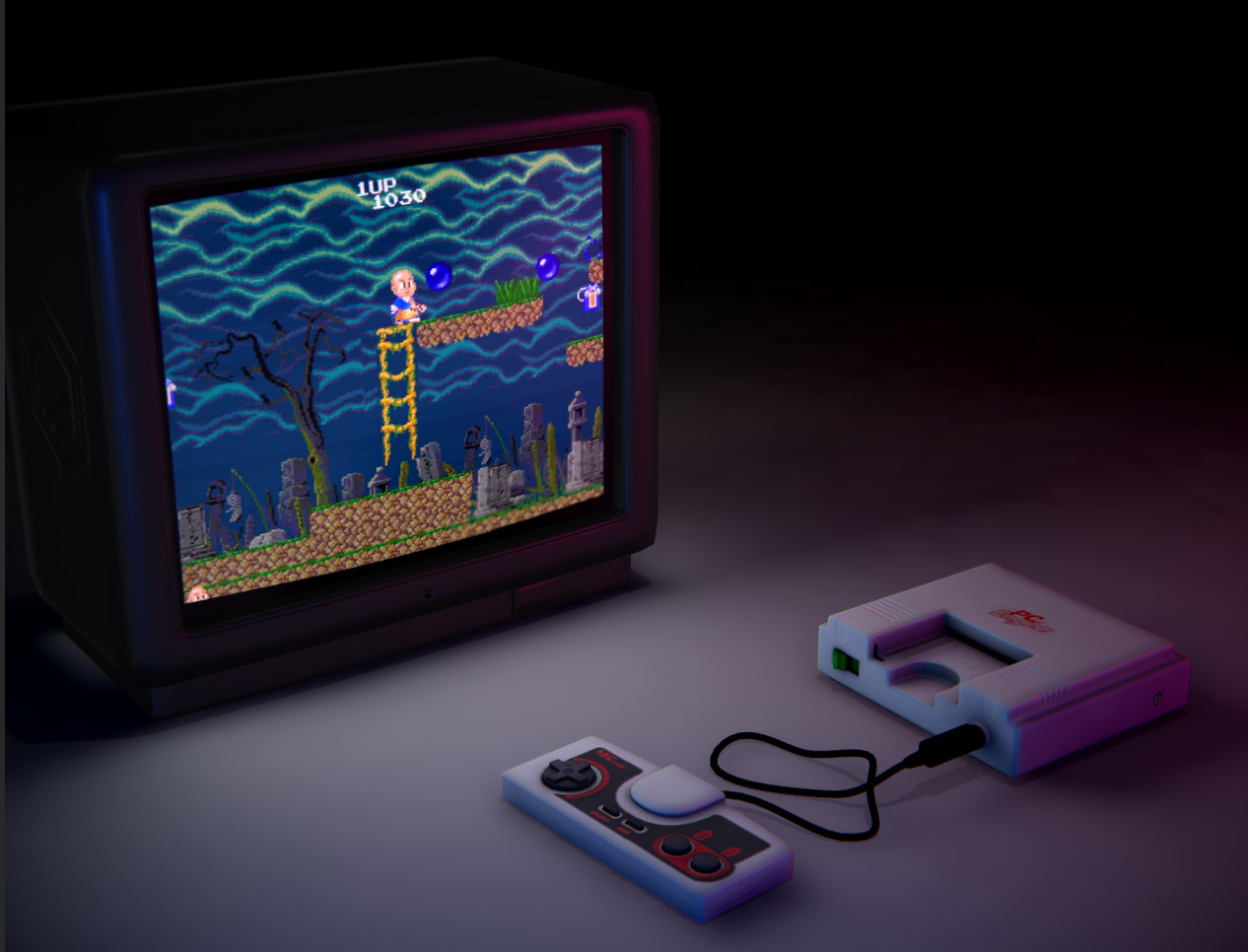 ArtStation - PC Engine Promo.