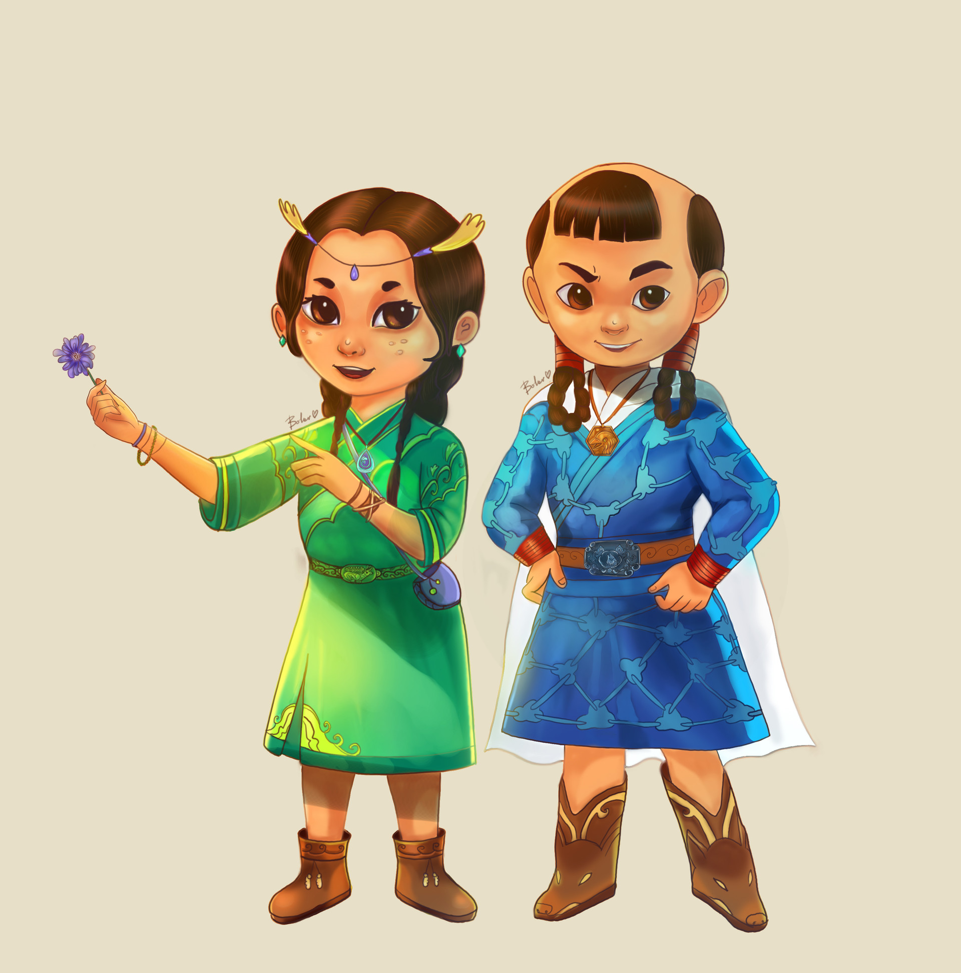 ArtStation - Burte Chono Gua Maral