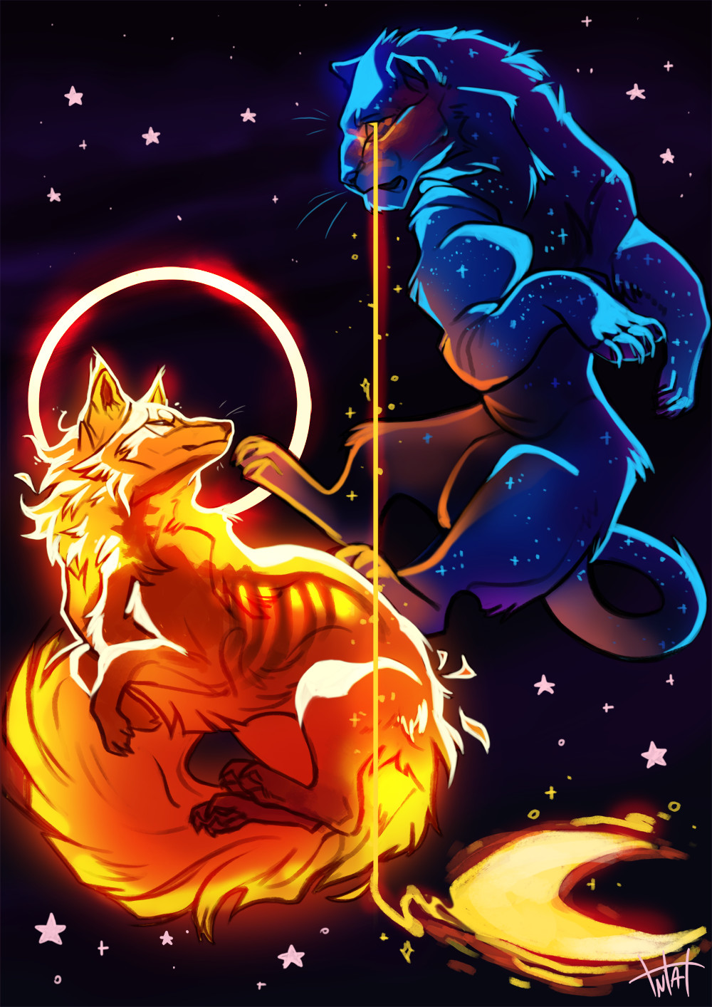 freckles and constellations