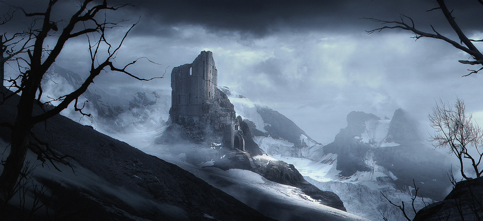 ArtStation - Castle ruins