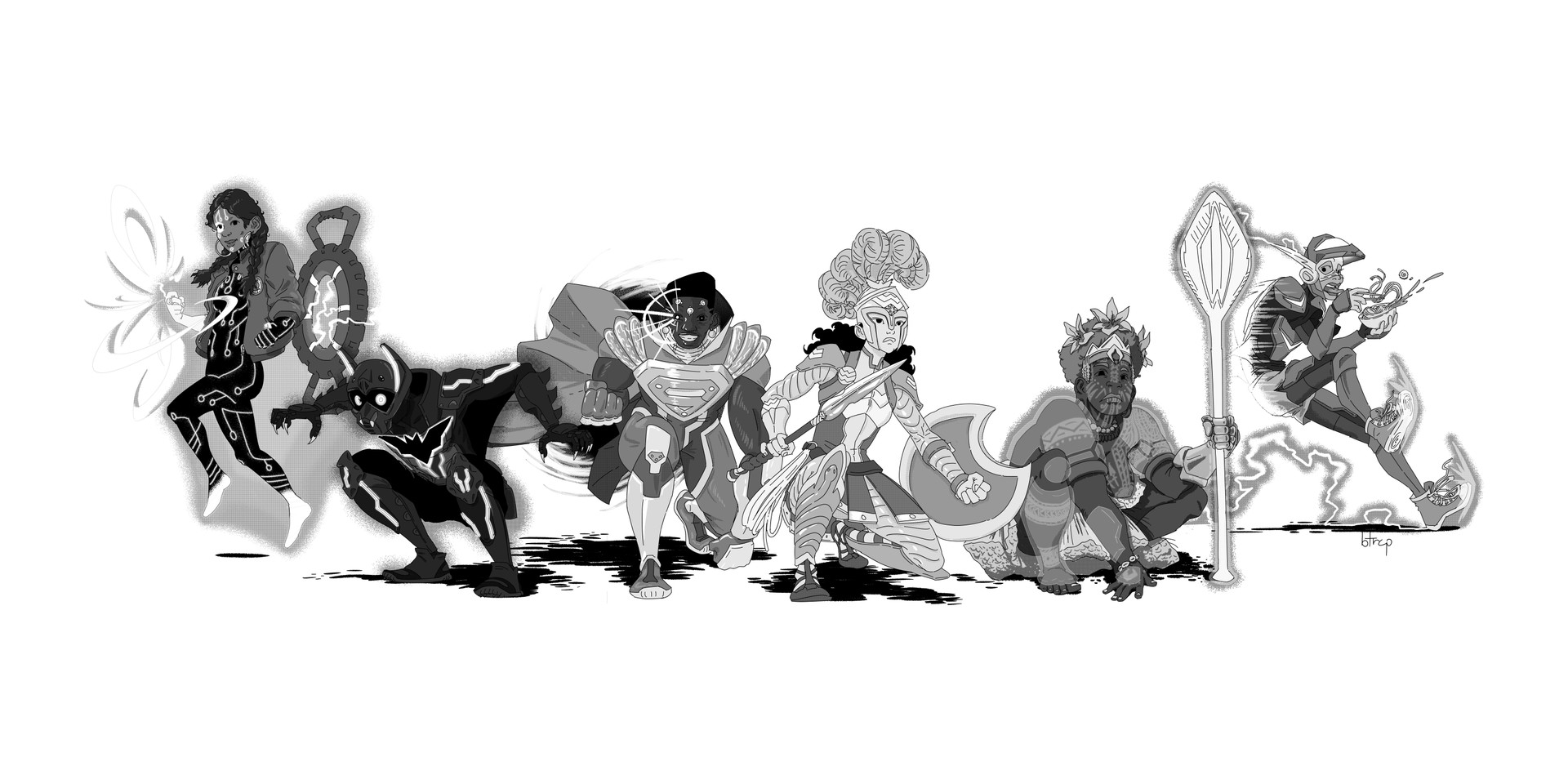 Stephen McDowell - Inktober 2018