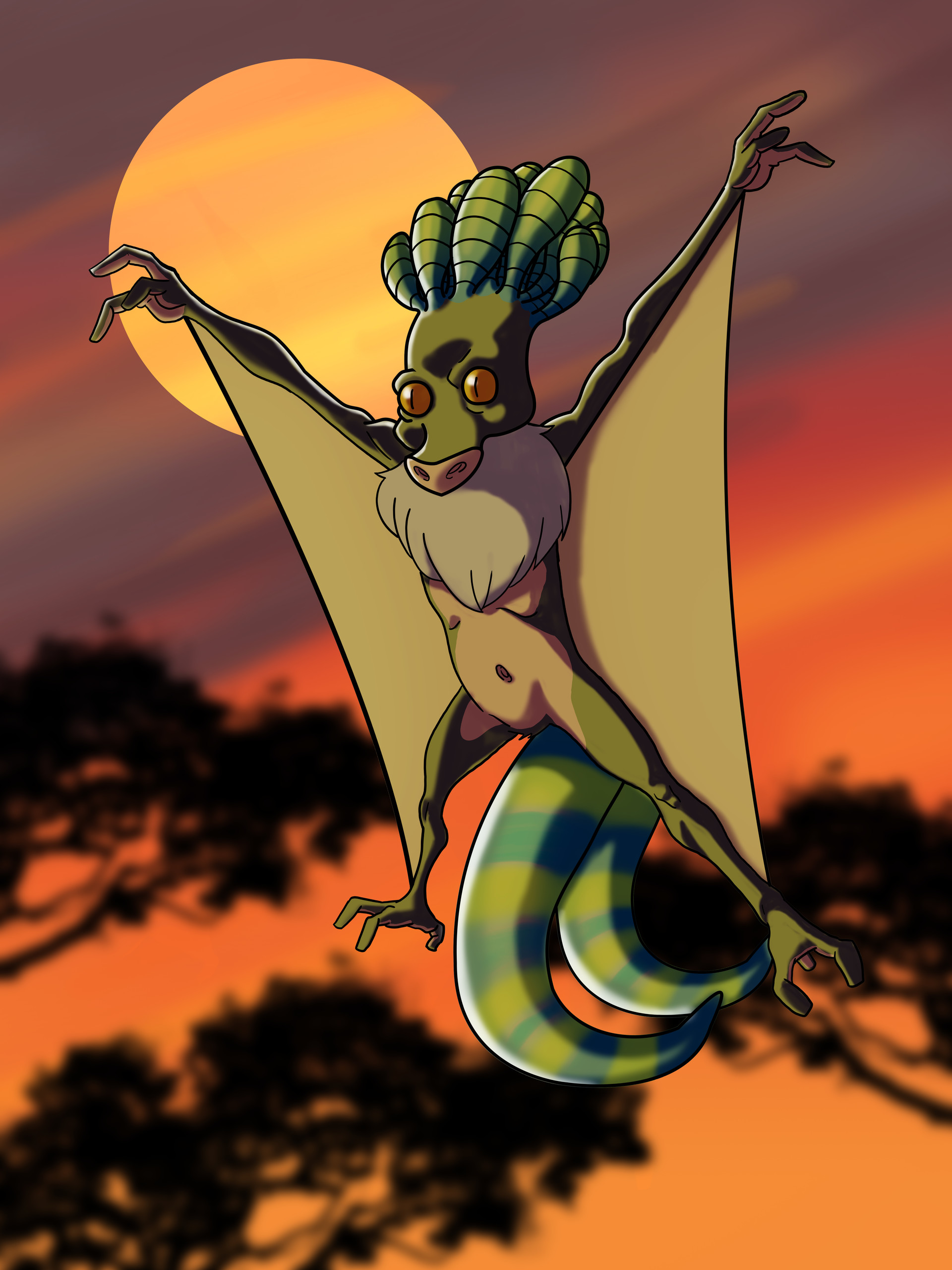 anthro flying squirrel