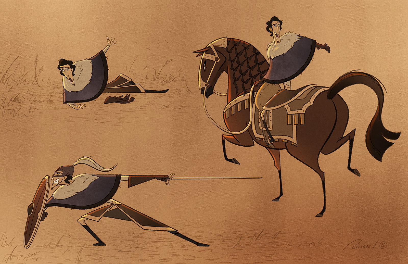 ArtStation - Éomer - Poses