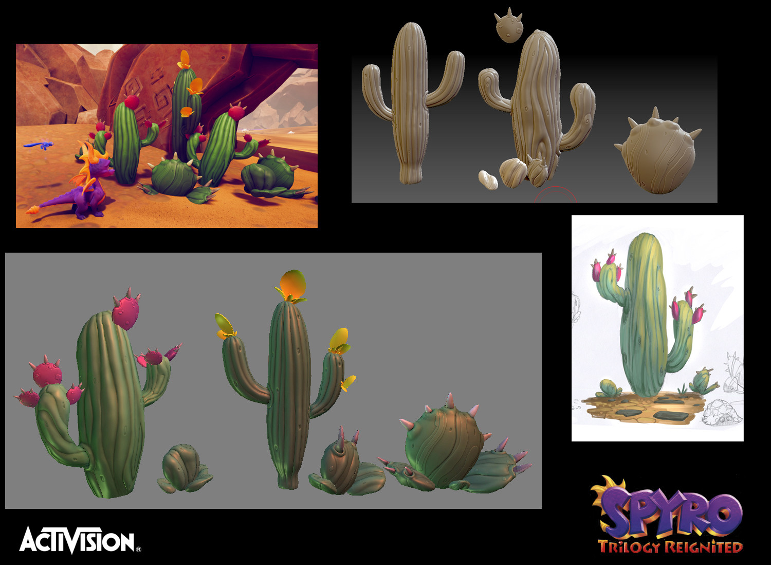 Jamie Burton - Spyro reignited props