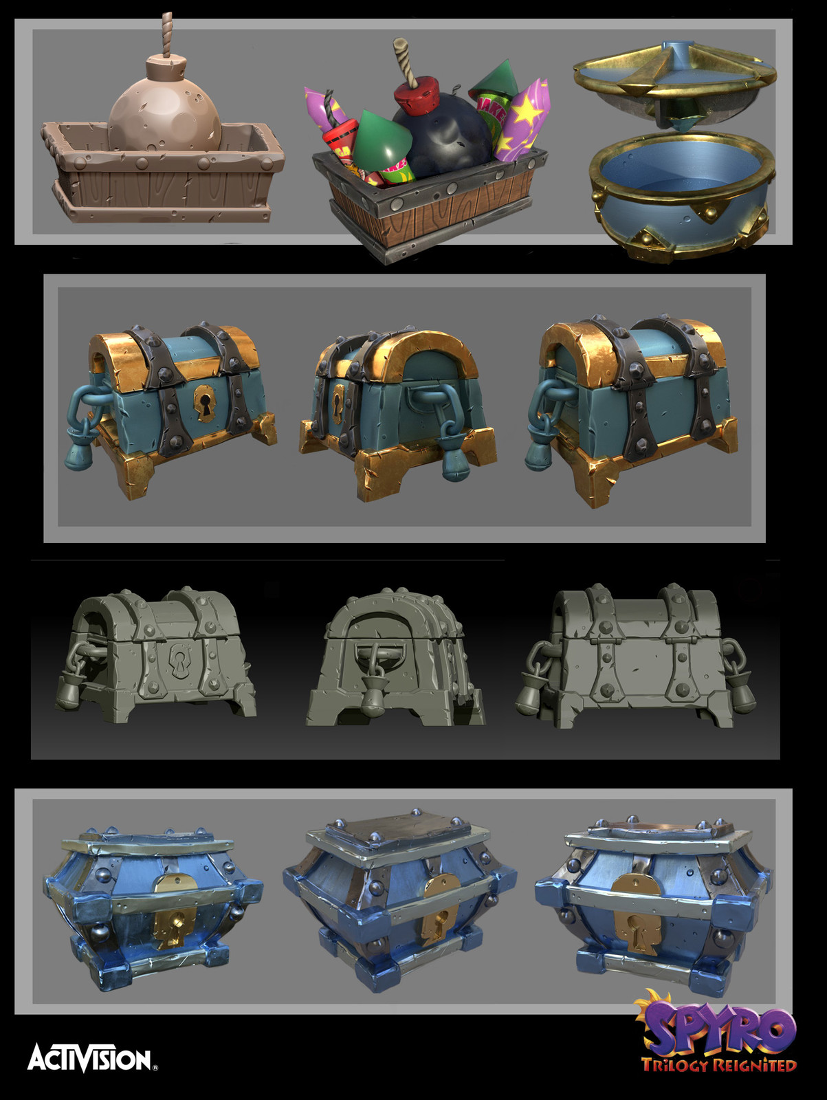Jamie Burton - Spyro reignited props