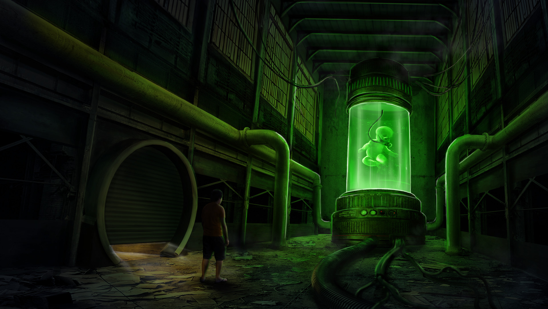 ArtStation - Secret abandoned lab