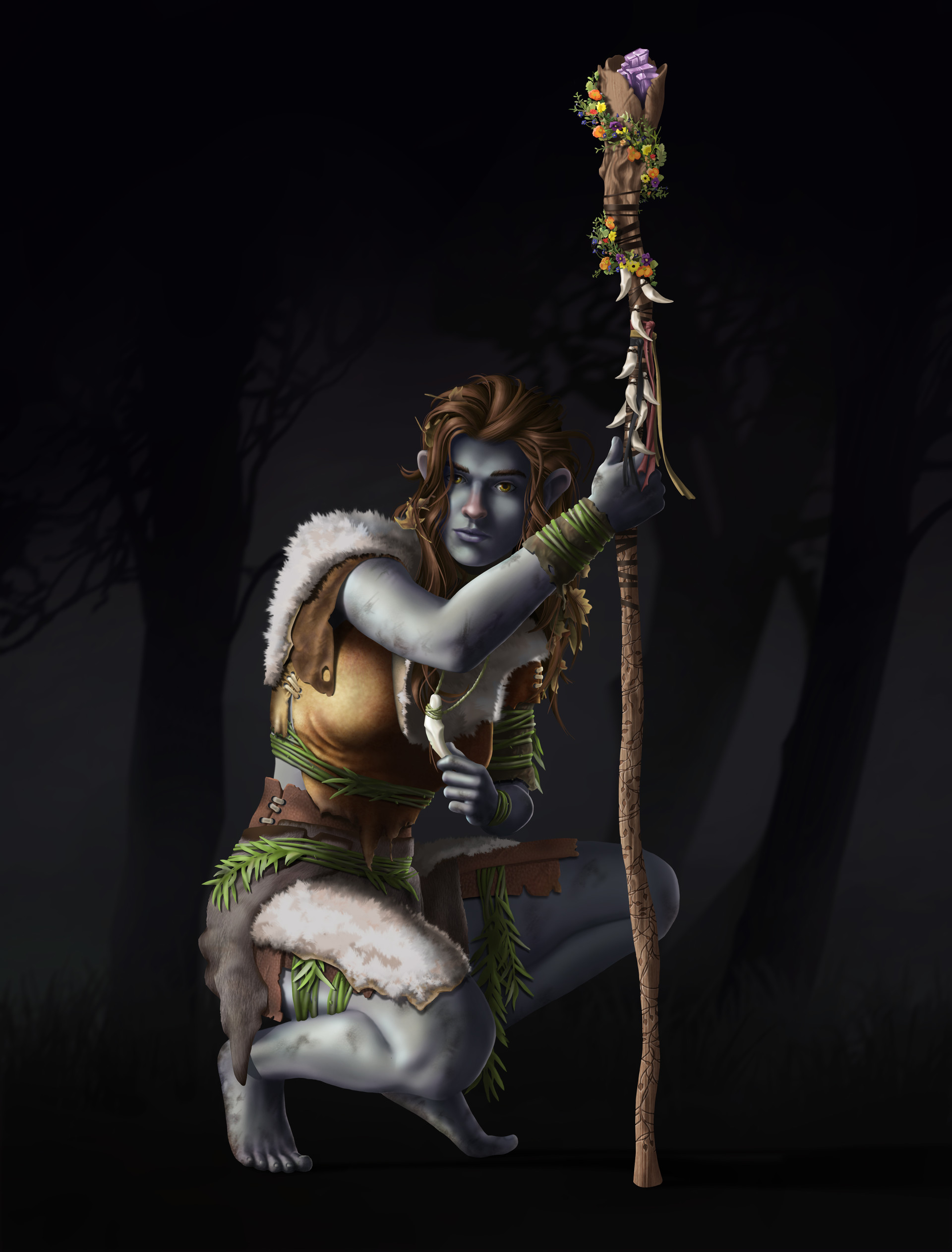 Kevin Furr Iviðia Eve Female Firbolg
