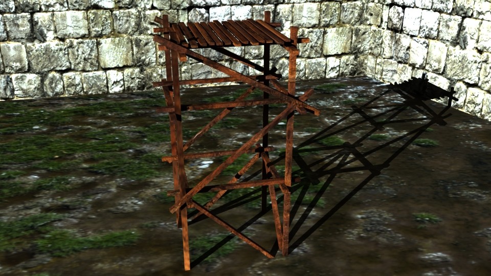 ArtStation - Wooden Watchtower