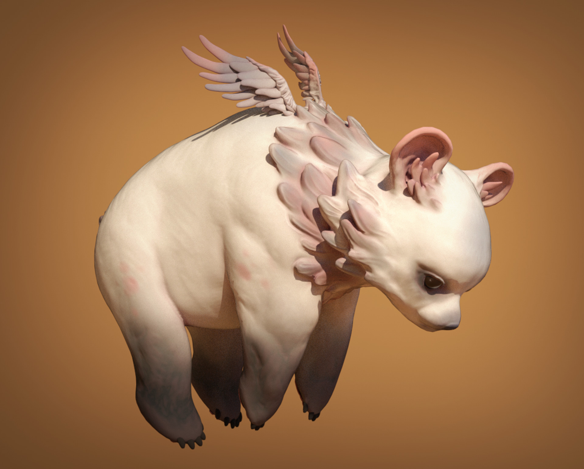 ArtStation - Flying Bear