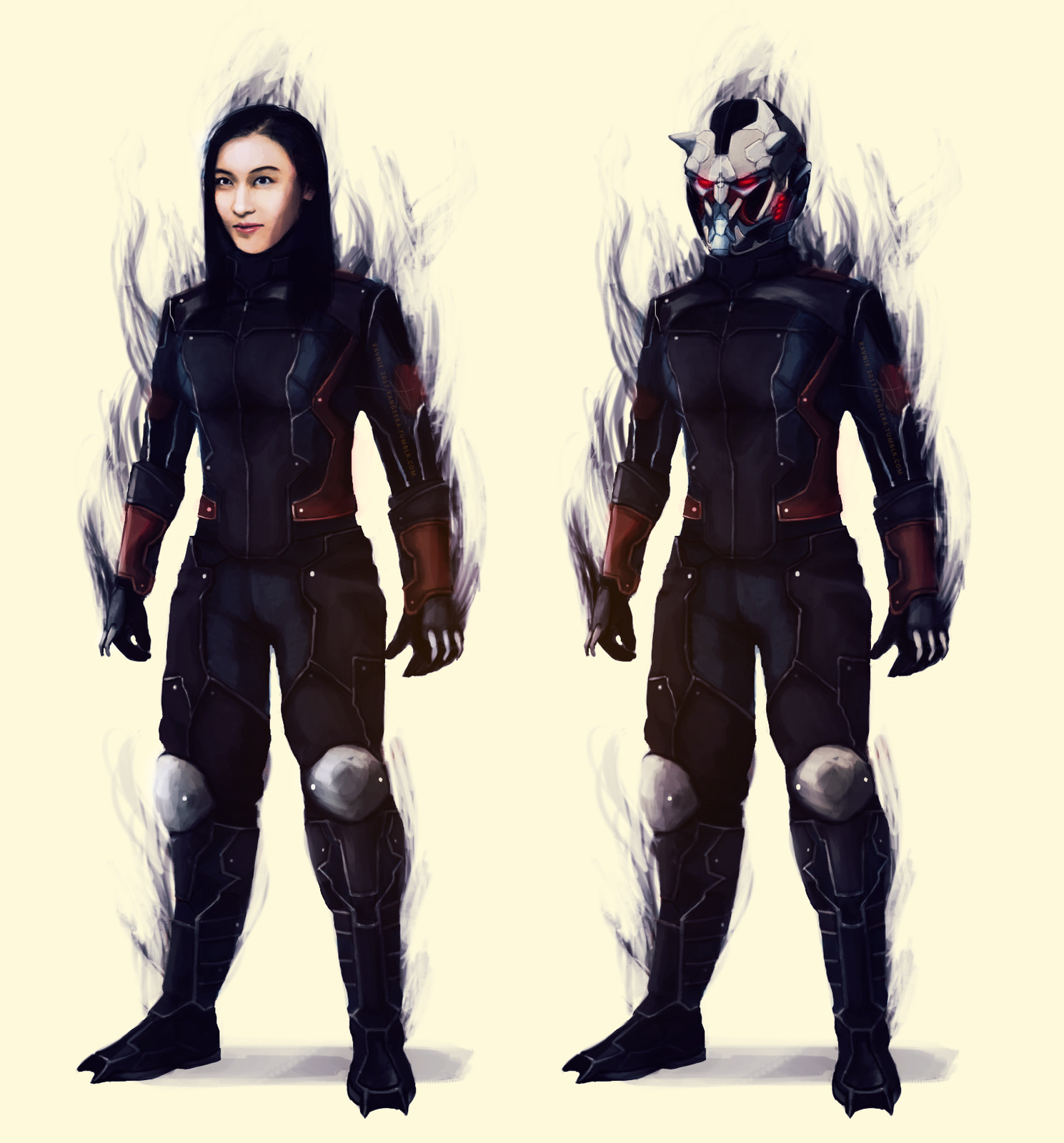 Ravnie - Mutants & Masterminds Fanart: Superhero OC