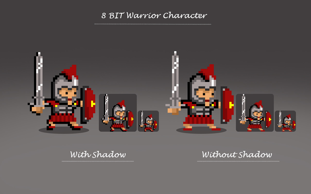 ArtStation - 8Bit Warrior