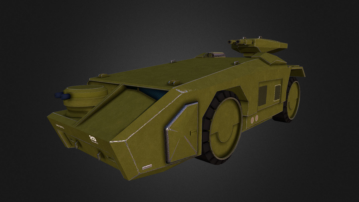 ArtStation - Alien APC