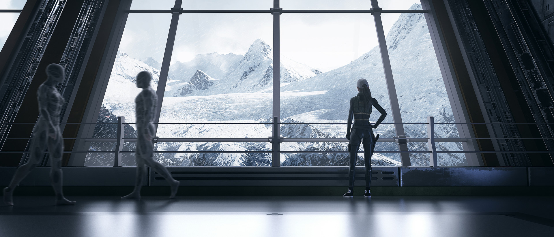 ArtStation - Research Facility in the Mountains