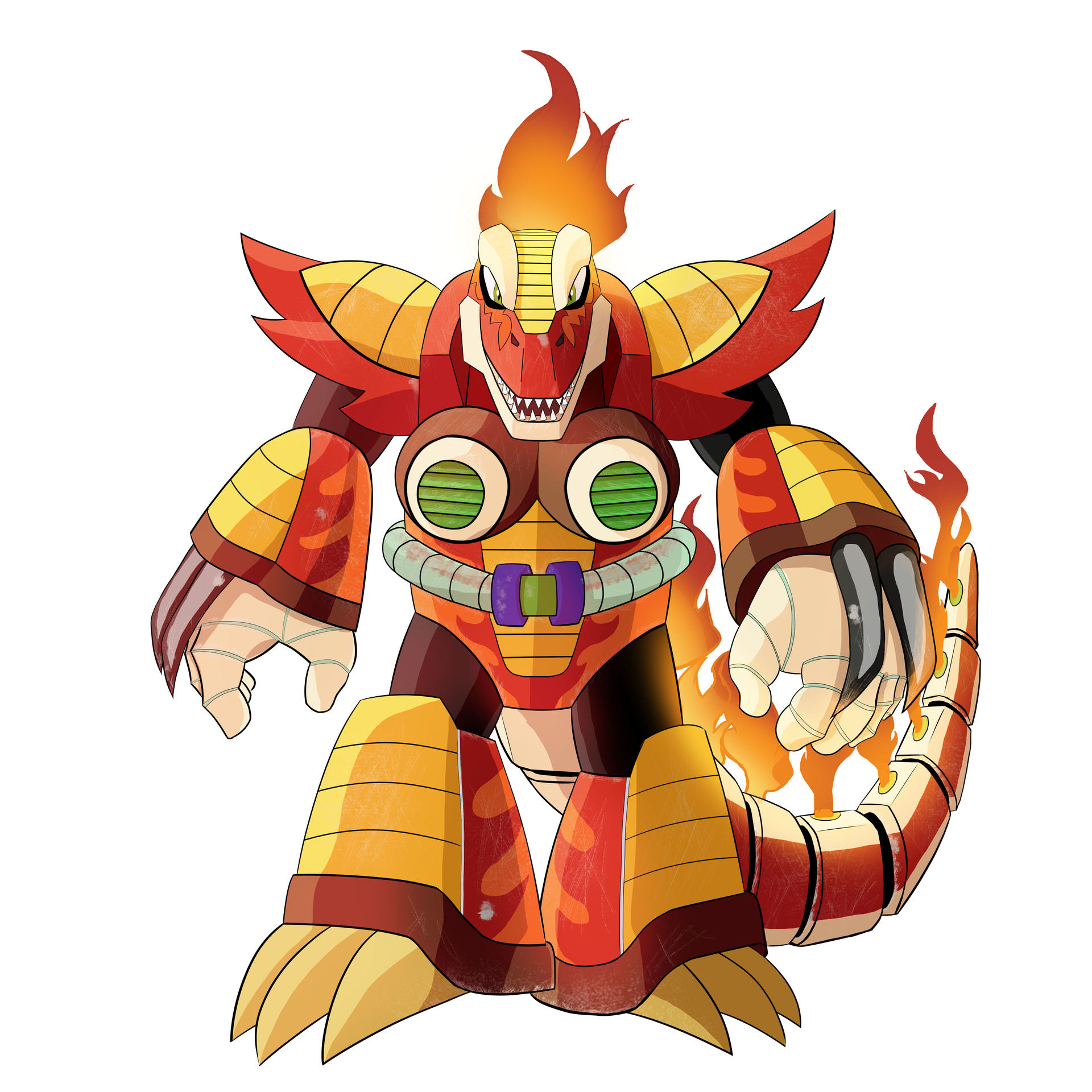 ArtStation - Burn Dinorex