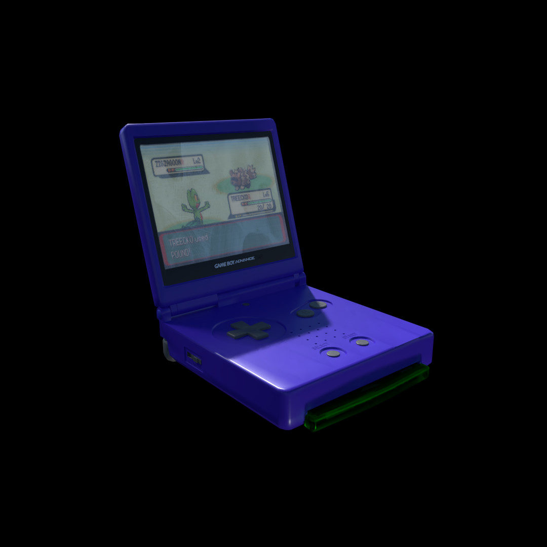 ArtStation - Gameboy sp test