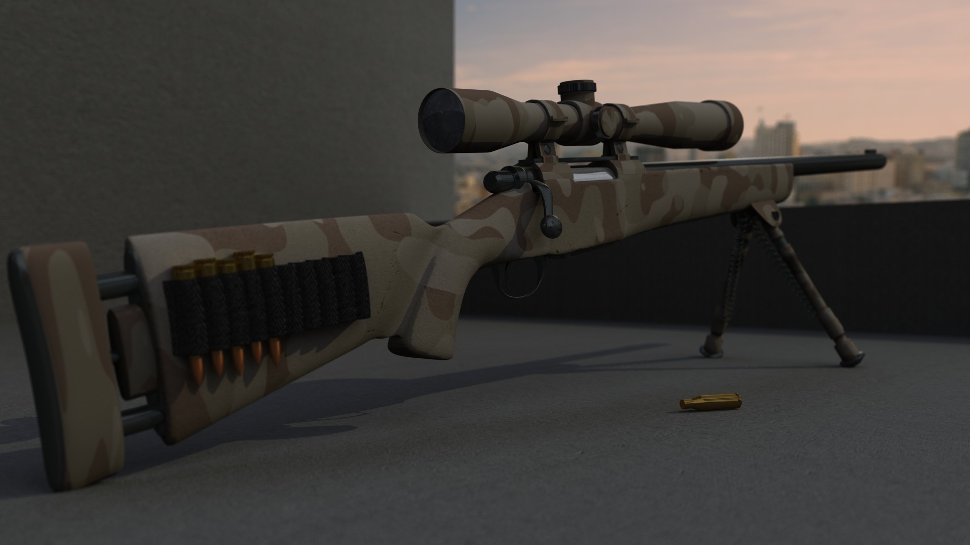 ArtStation - The sniper.