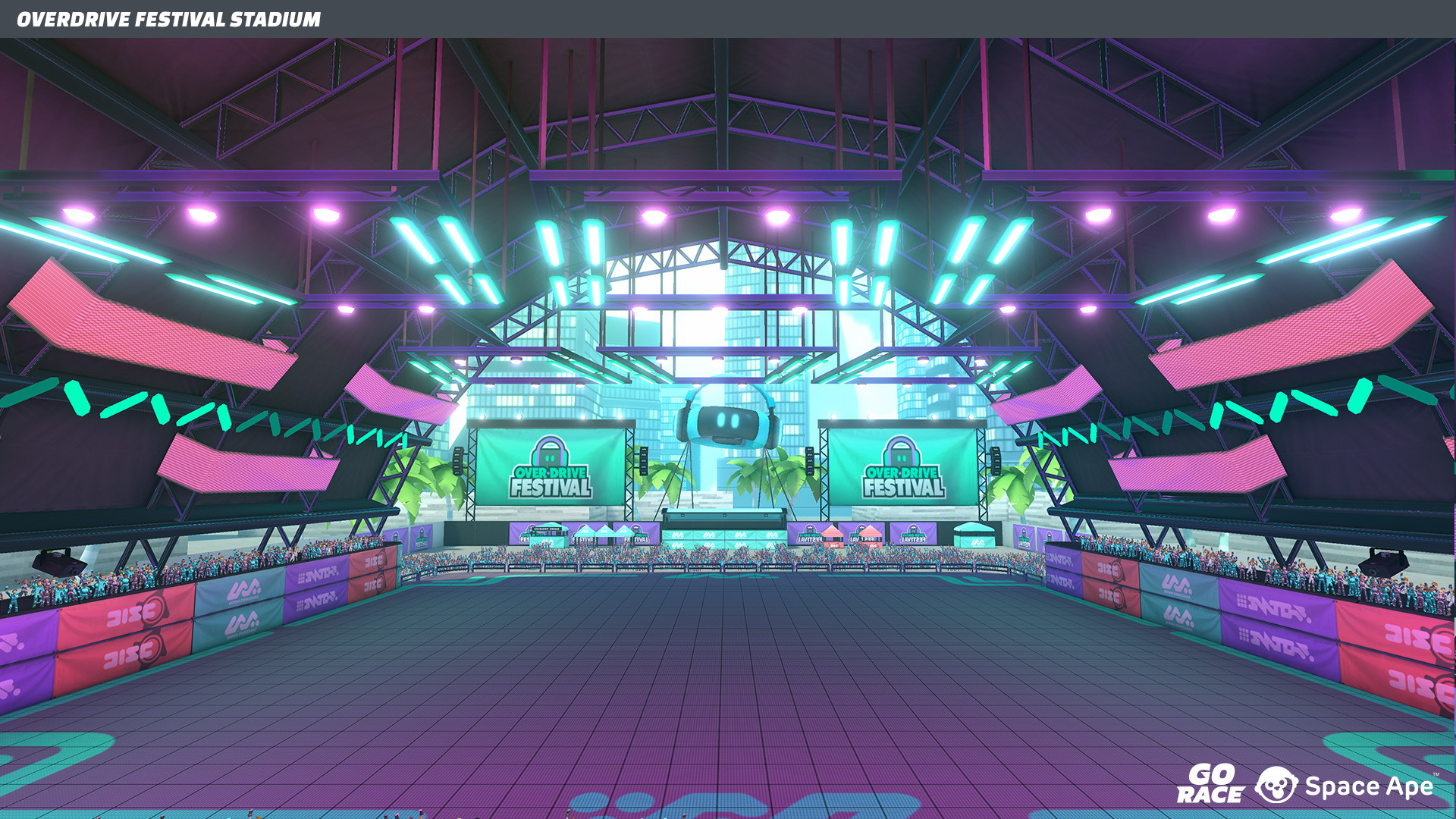 Space Ape Games - Go Race: Overdrive Festival Stadium