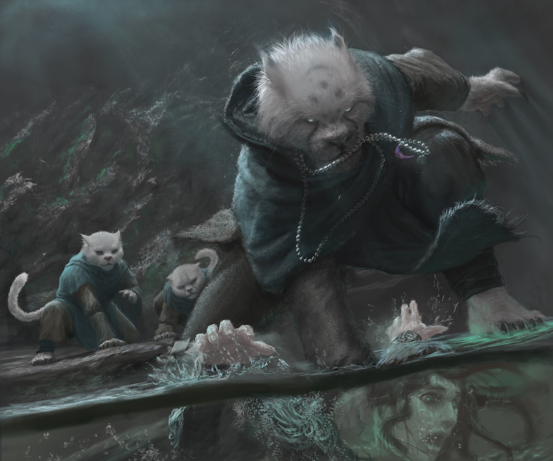 ArtStation - a bit of es - monk