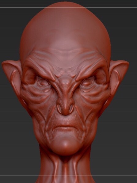 ArtStation - Alien Face