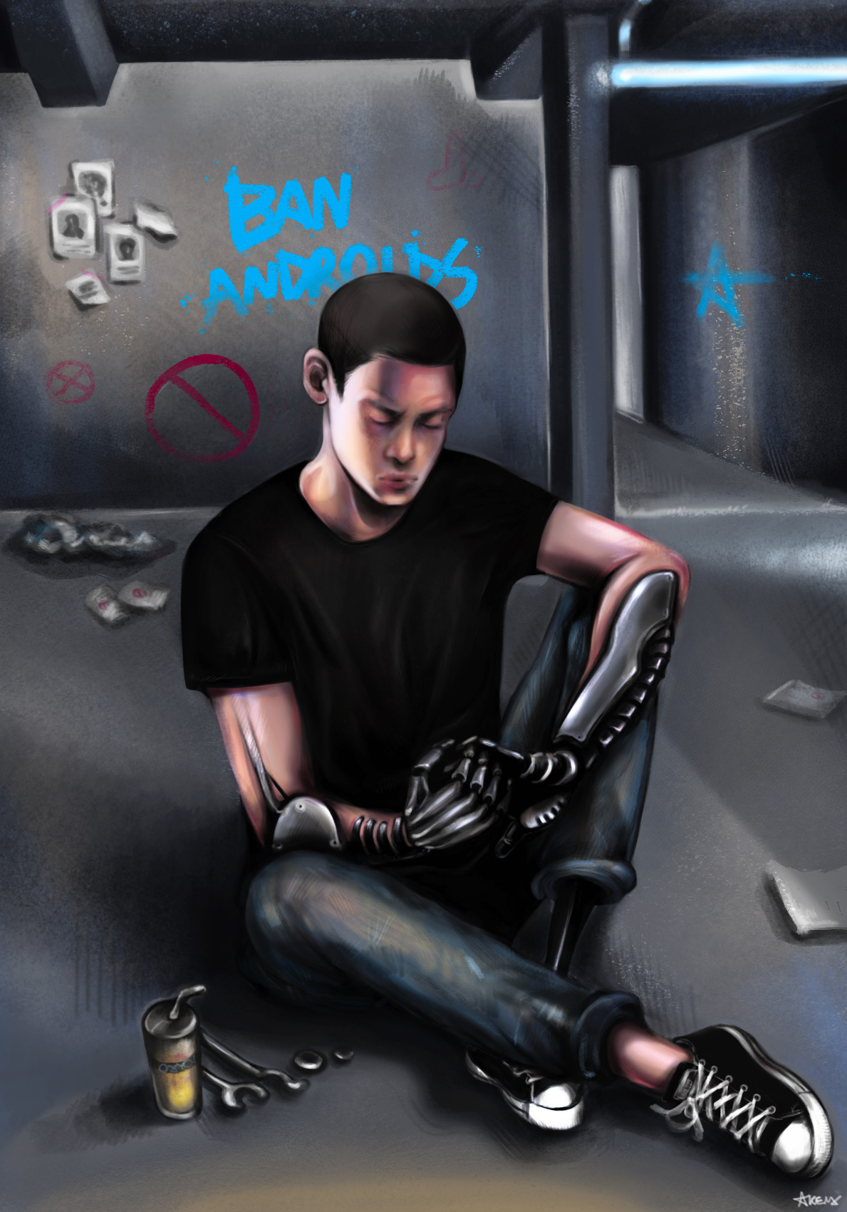 ArtStation - BAN ANDROIDS