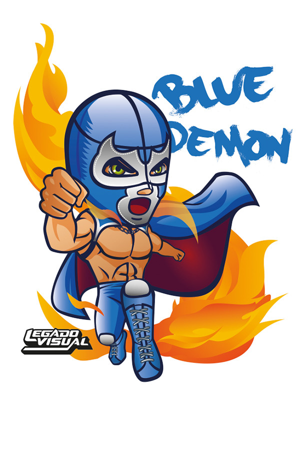 Legado Visual - Blue Demon