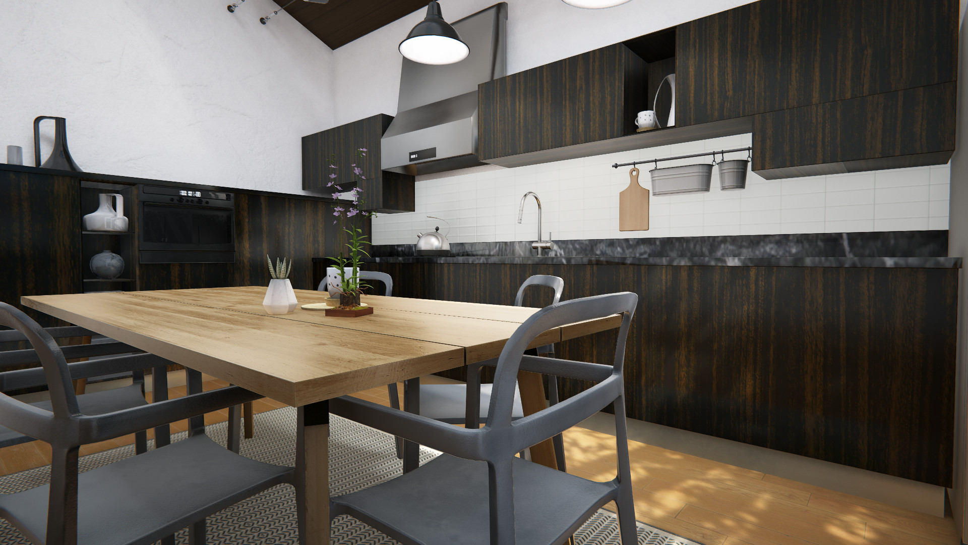 ArtStation - Kitchen Scene in Unity