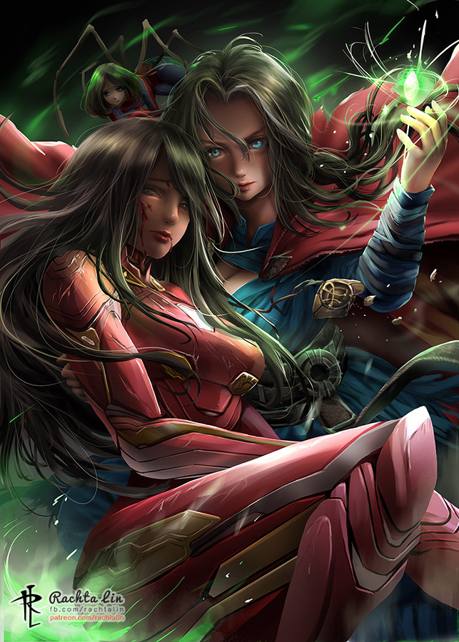 ArtStation - Dr. Strange & Iron Man (Genderbend) : Avengers Infinity War