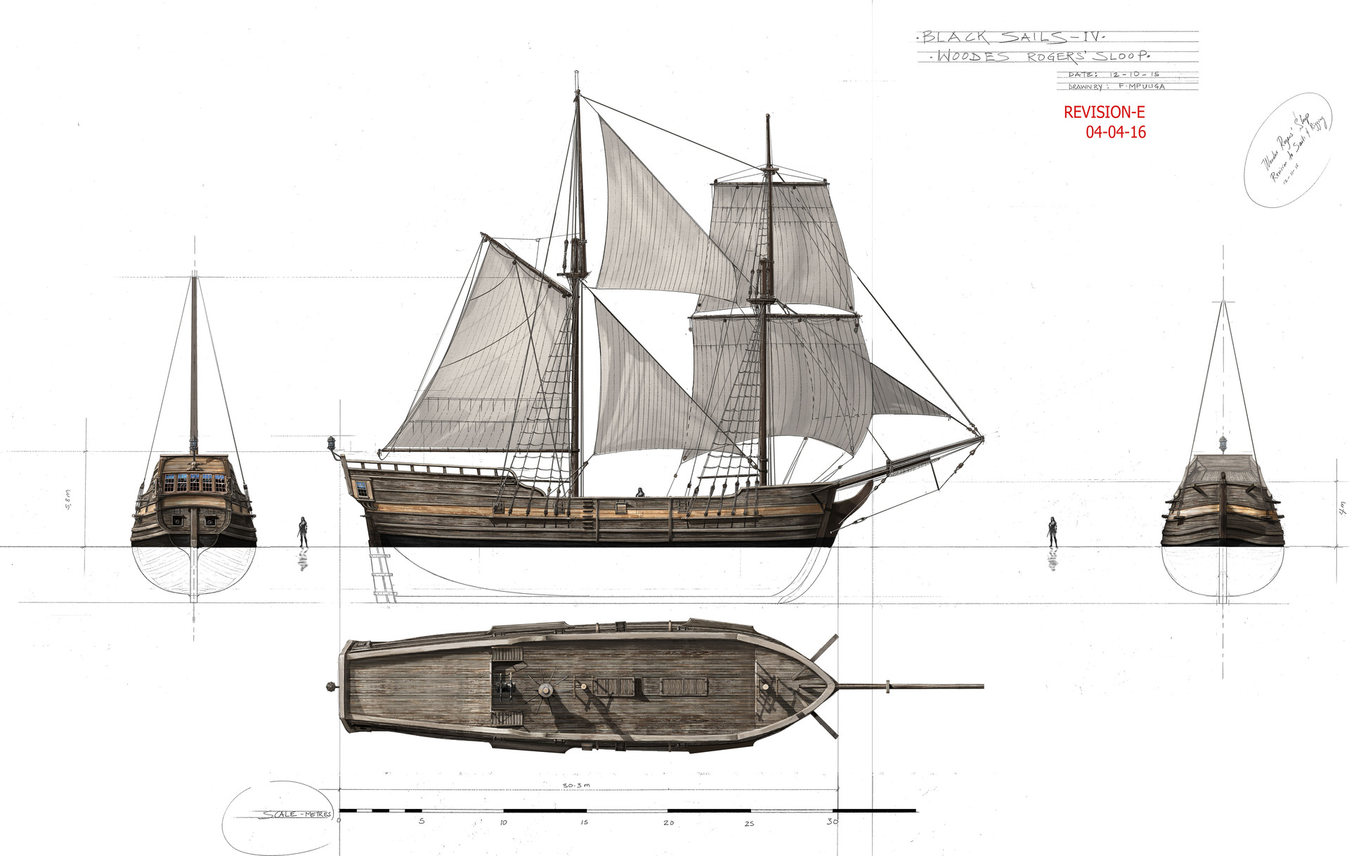 Fred Mpuuga - Black Sails_Ships