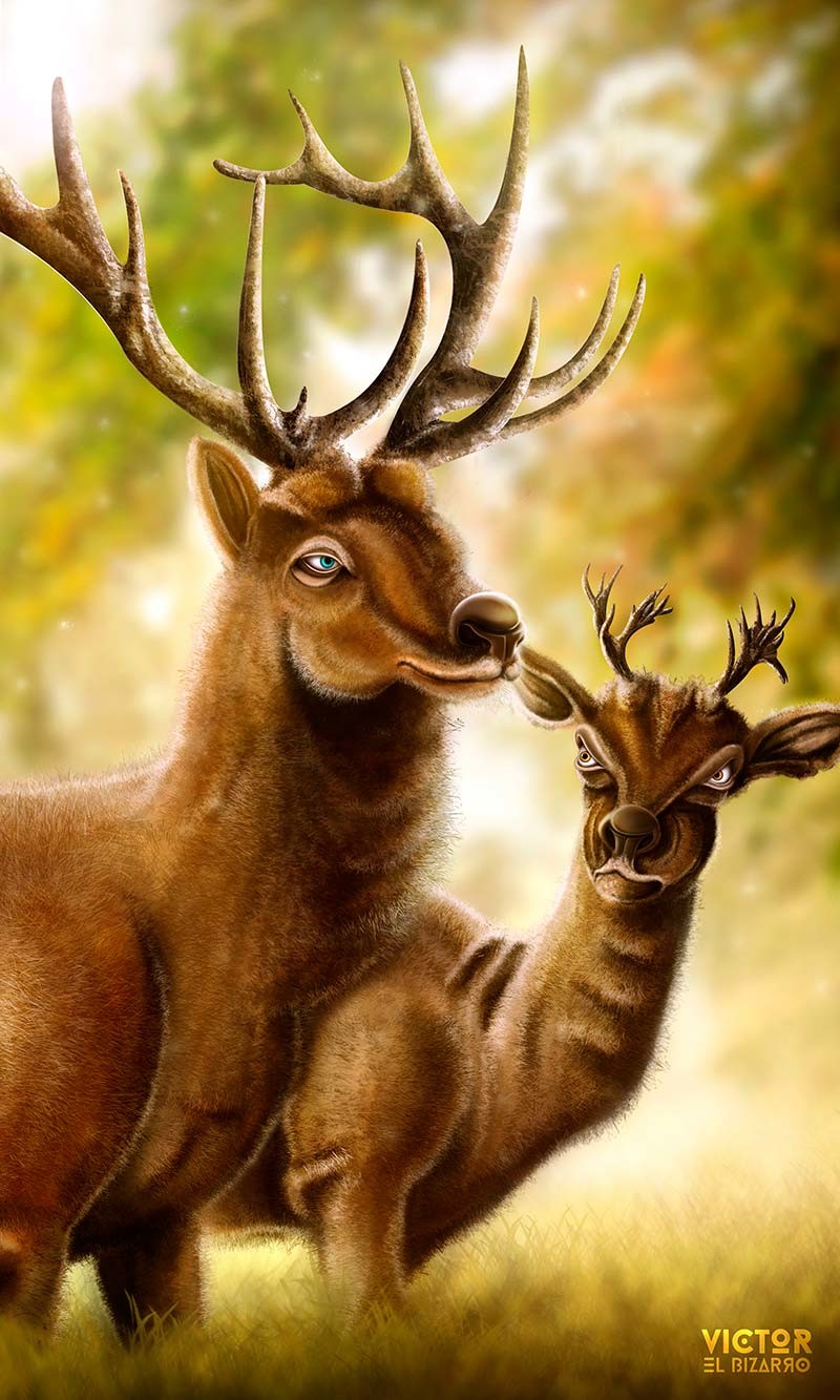 ArtStation - Envy. The 7 deadly sins with animals