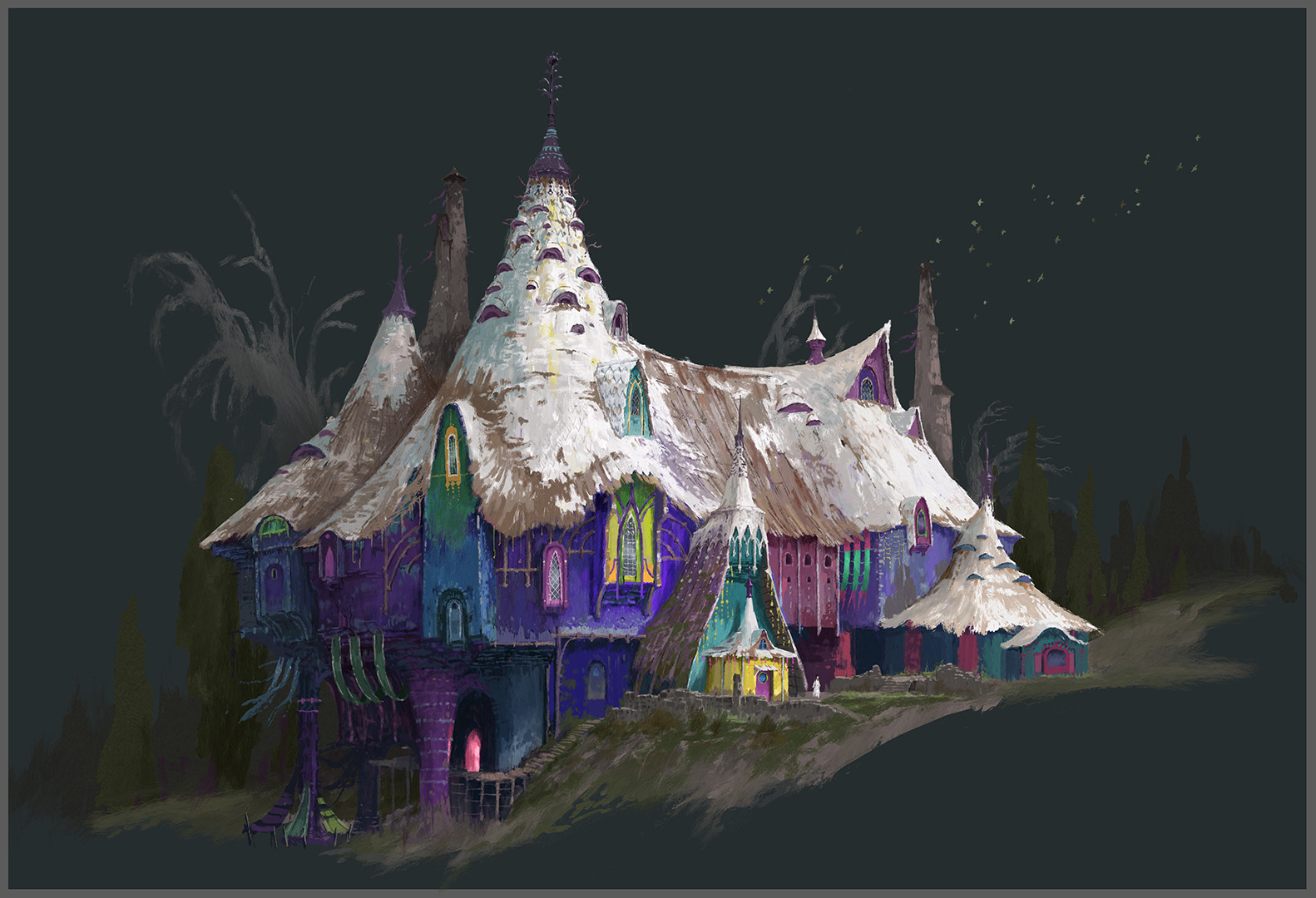 ArtStation - elf house