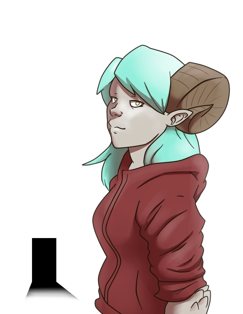 ArtStation - Cyanne and her door