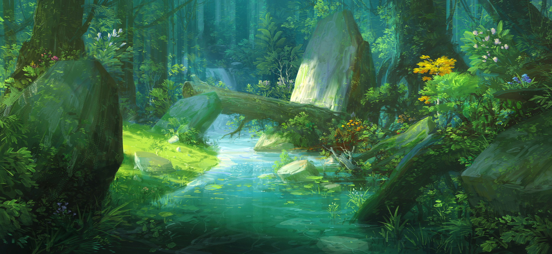 ArtStation - Forest_gr_up