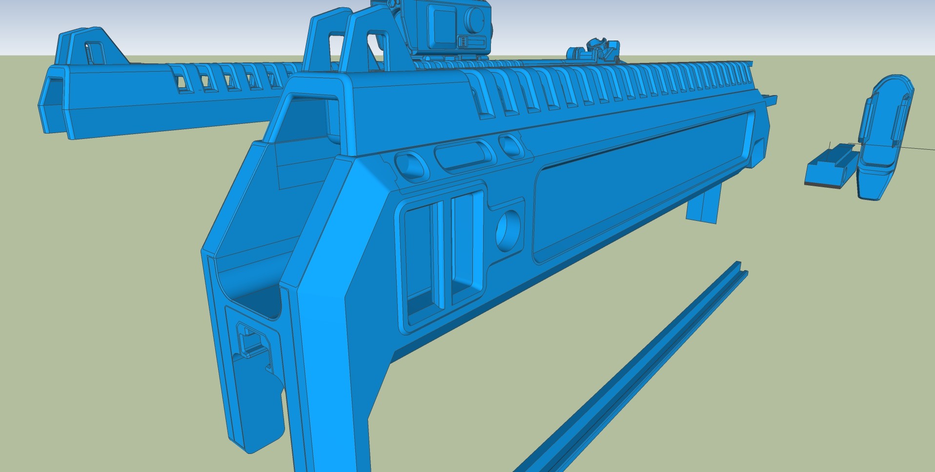 ArtStation - "Without me, my Rifle is useless. Without my Rifle, I am ...