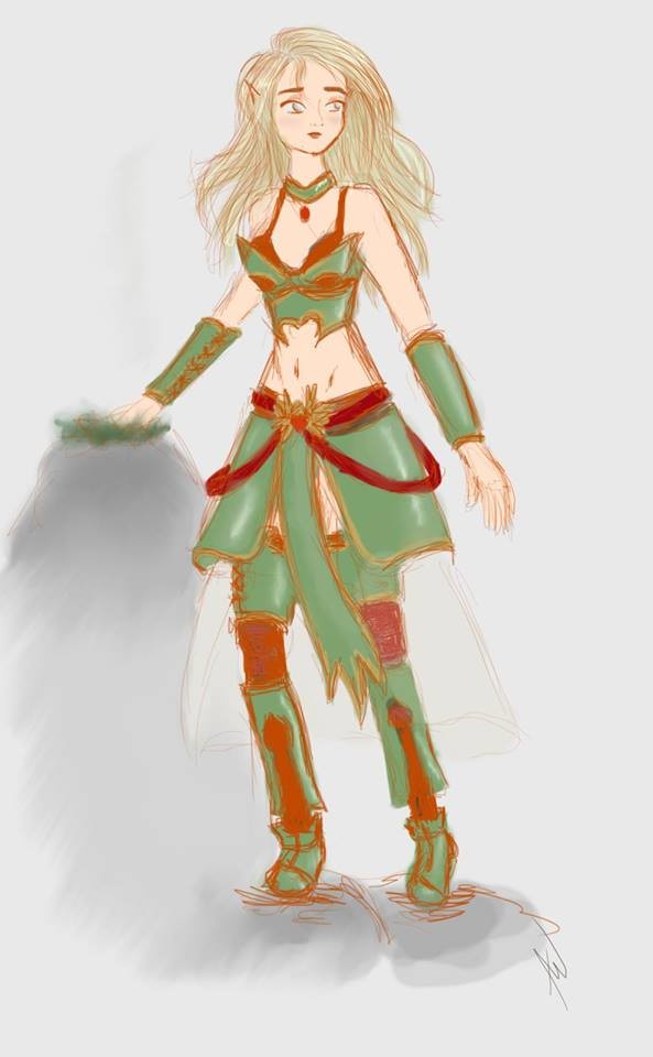 forest elves drawing