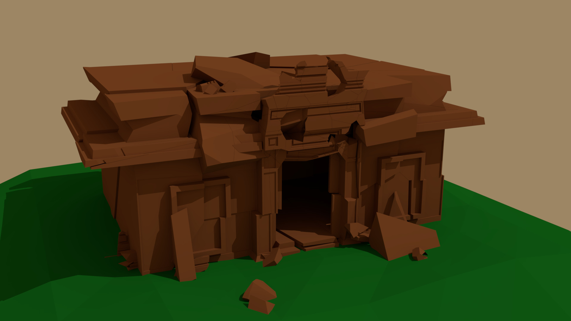 ArtStation - Broken Temple