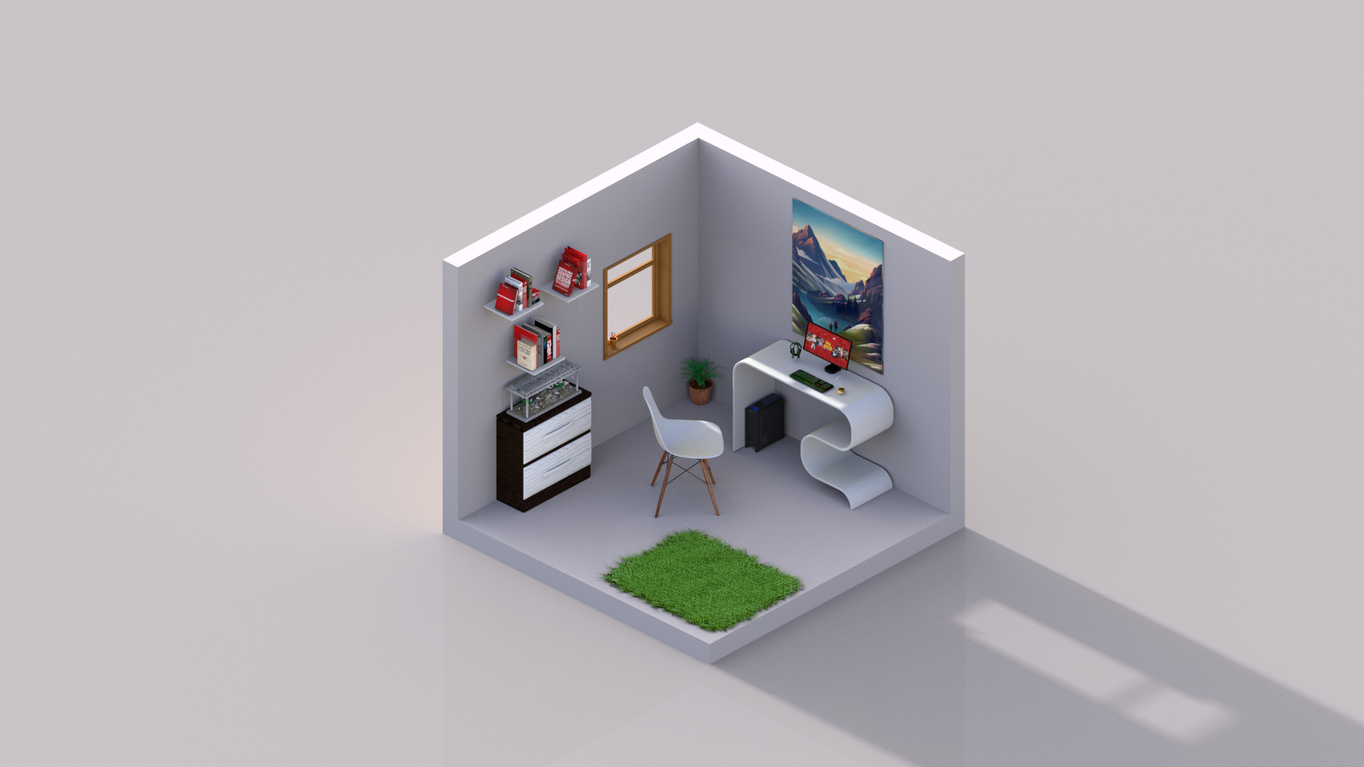 ArtStation - Isometric Scene 2