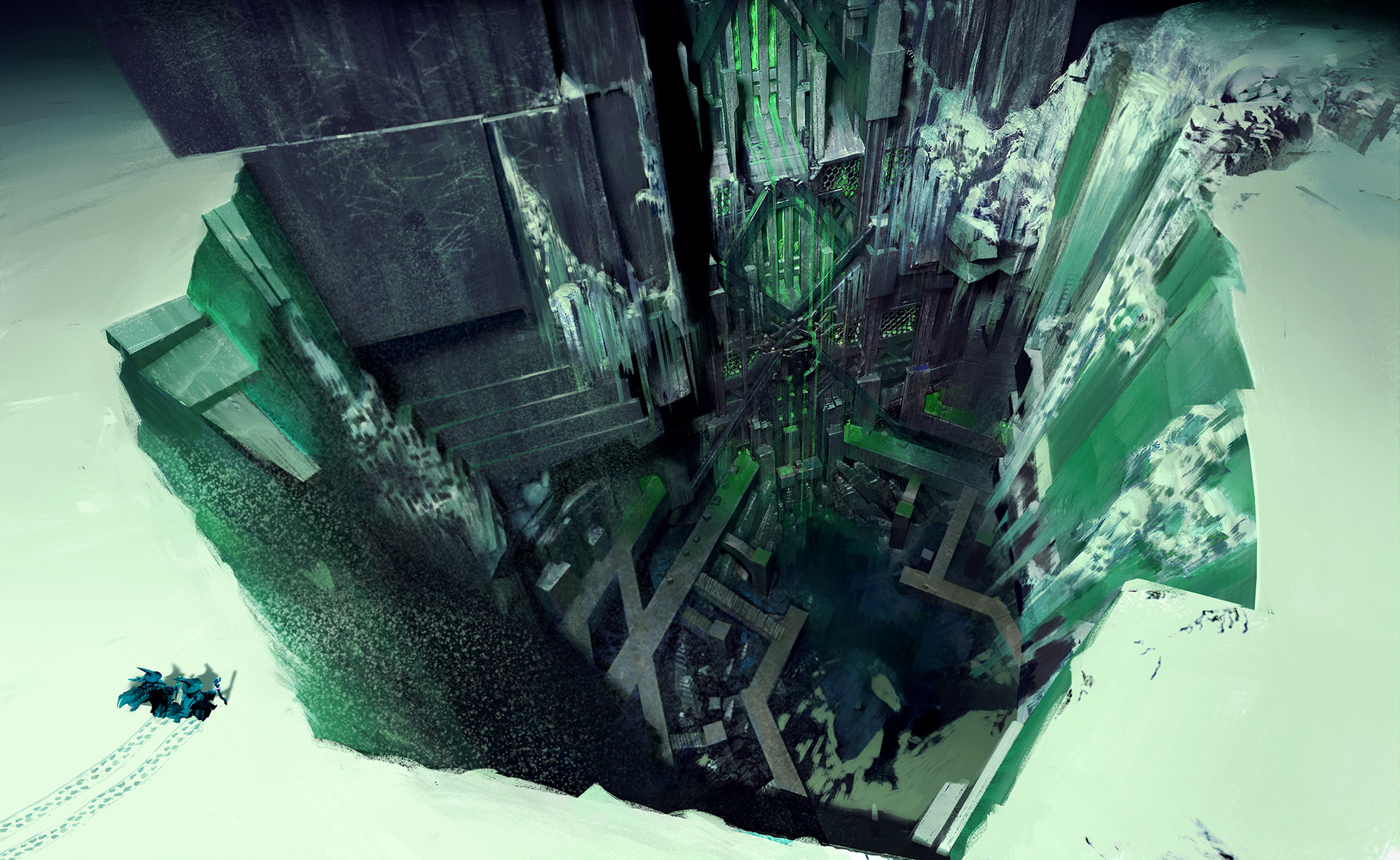 ArtStation - LOTR - Angmar, Witch-King's keep