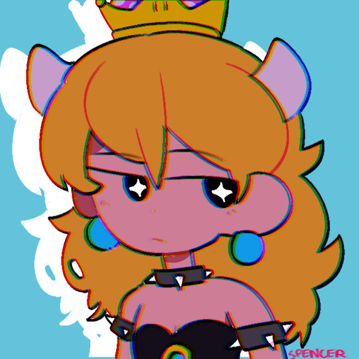 ArtStation - Bowsette Fanart!