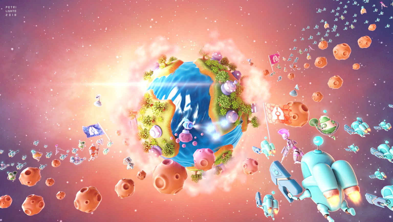 arcade splash screen