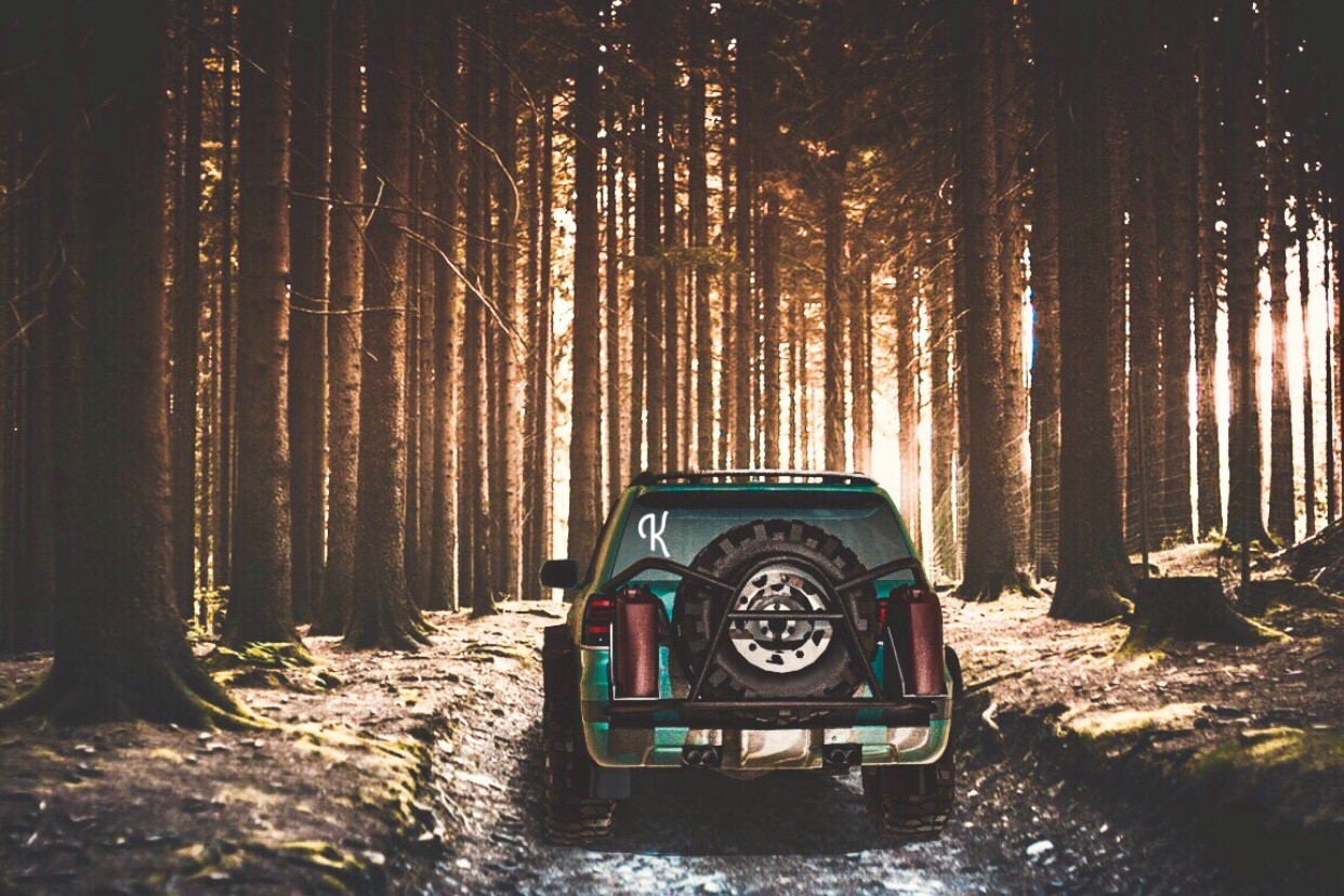 ArtStation - Toyota Land Cruiser V8 off-road build by Kaiser Design